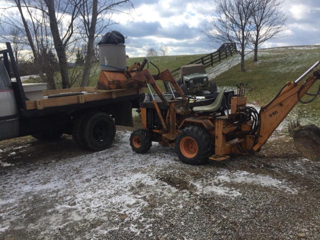 1980 Case 648 LBH - Engine Power Issue | Case Colt Ingersoll Tractors