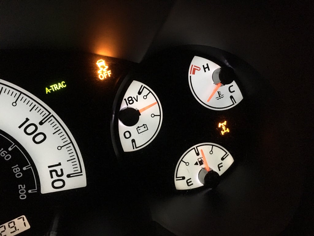 VSC TRAC , VSC OFF and traction light on in 4WD ? | Toyota FJ Cruiser Forum