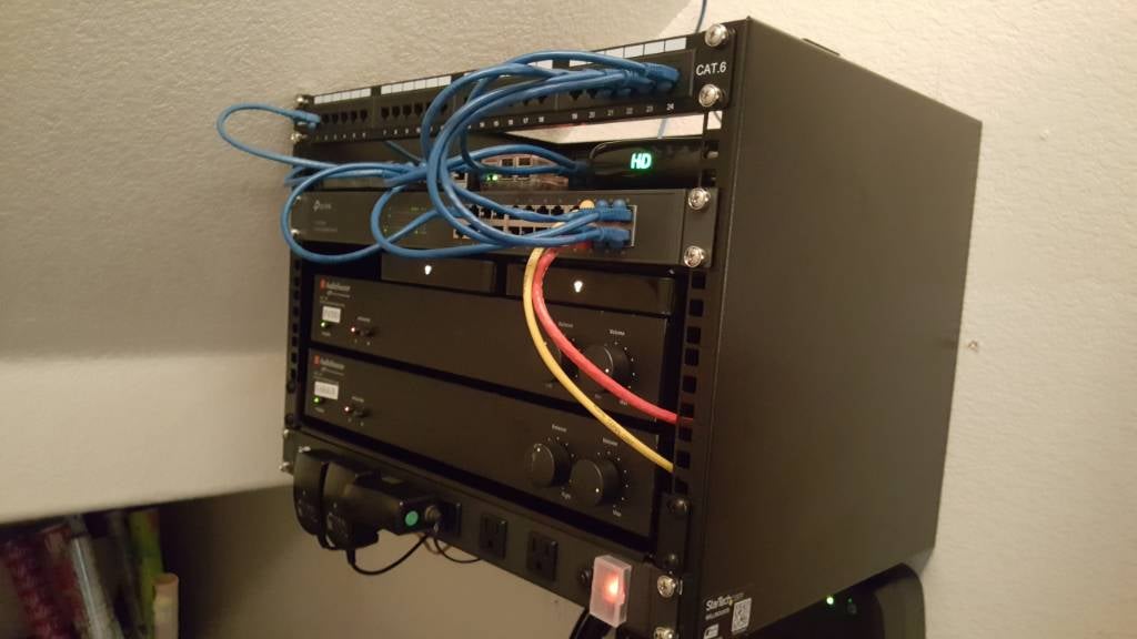 Running ethernet down stairwell wall? | DIY Home Improvement Forum