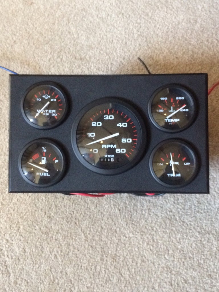 DIY Gauge Panel material | 2 Cool Fishing Forum
