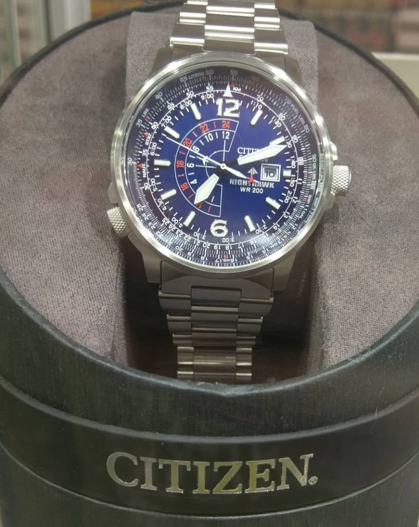 Blue dial Citizen Nighthawk BNIB! | WatchUSeek Watch Forums