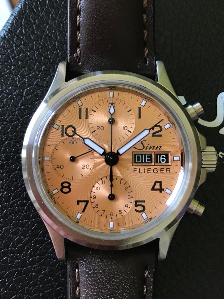 Sinn 356 II Flieger Copper dial. | WatchUSeek Watch Forums