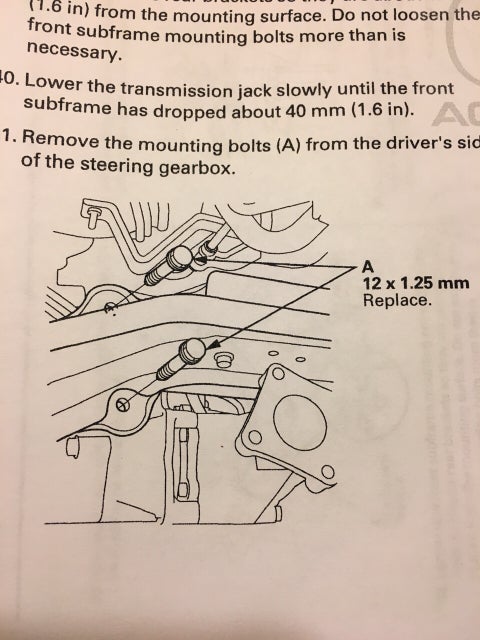 Is this the front subframe | Acura MDX SUV Forums