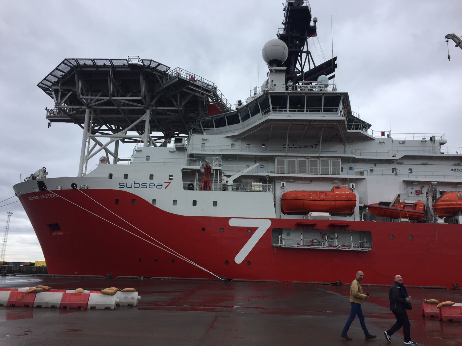 Seven Kestrel Diver One - made exclusively for North Sea divers and ...