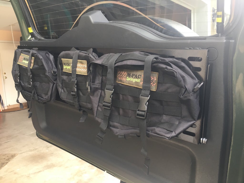 Rear Door and Cargo Area Storage Ideas. | Toyota FJ Cruiser Forum