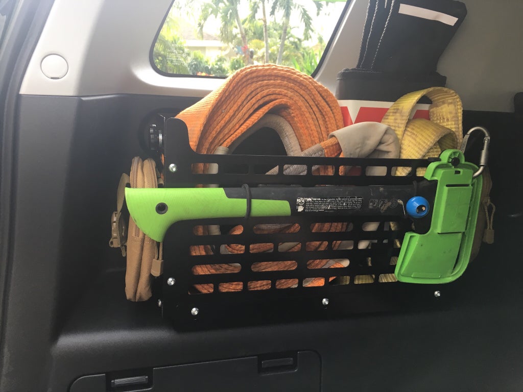 Rear Door and Cargo Area Storage Ideas. | Toyota FJ Cruiser Forum