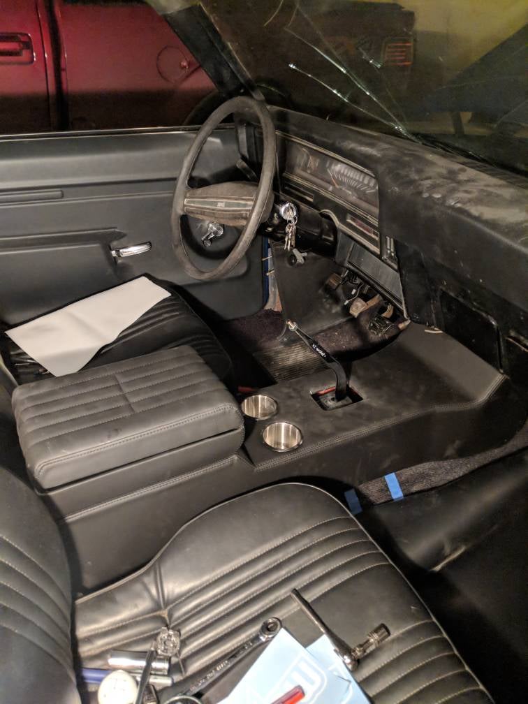 Custom automatic floor console | Chevy Nova Forum