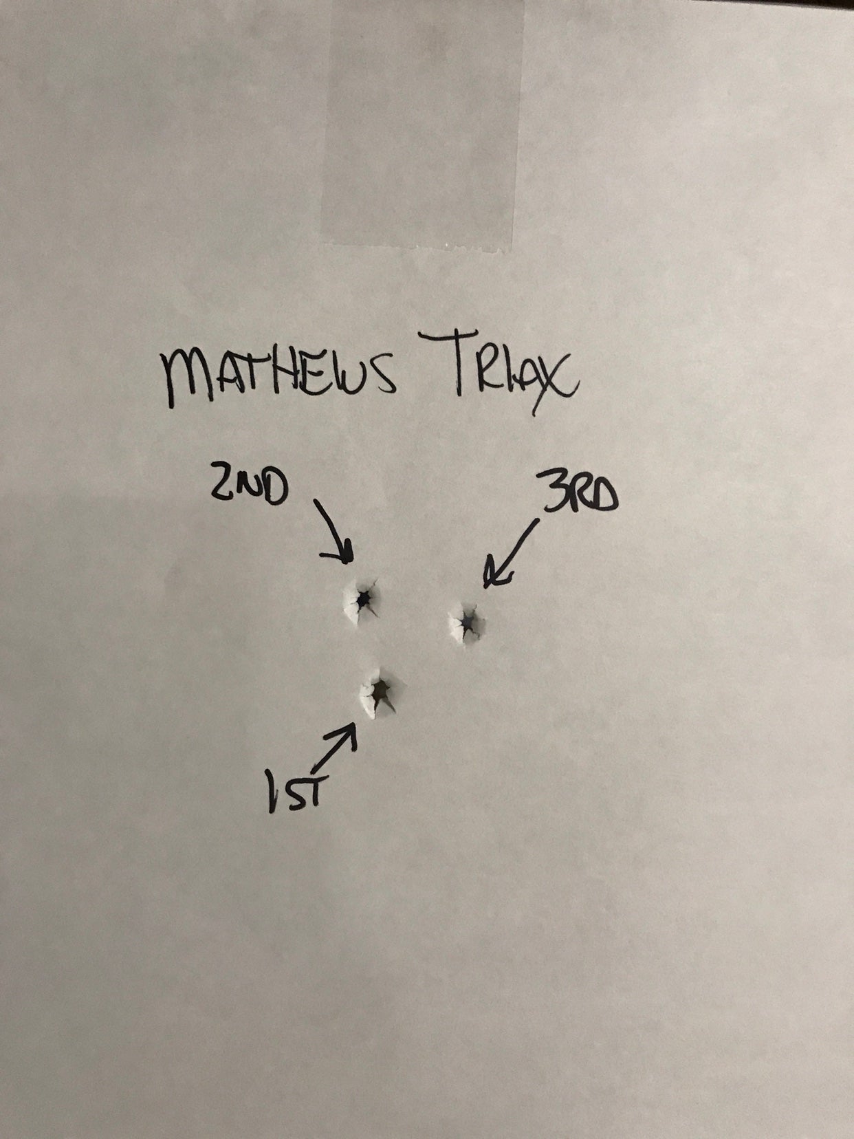 Mathews Triax, what a surprise >>———> | Archery Talk Forum