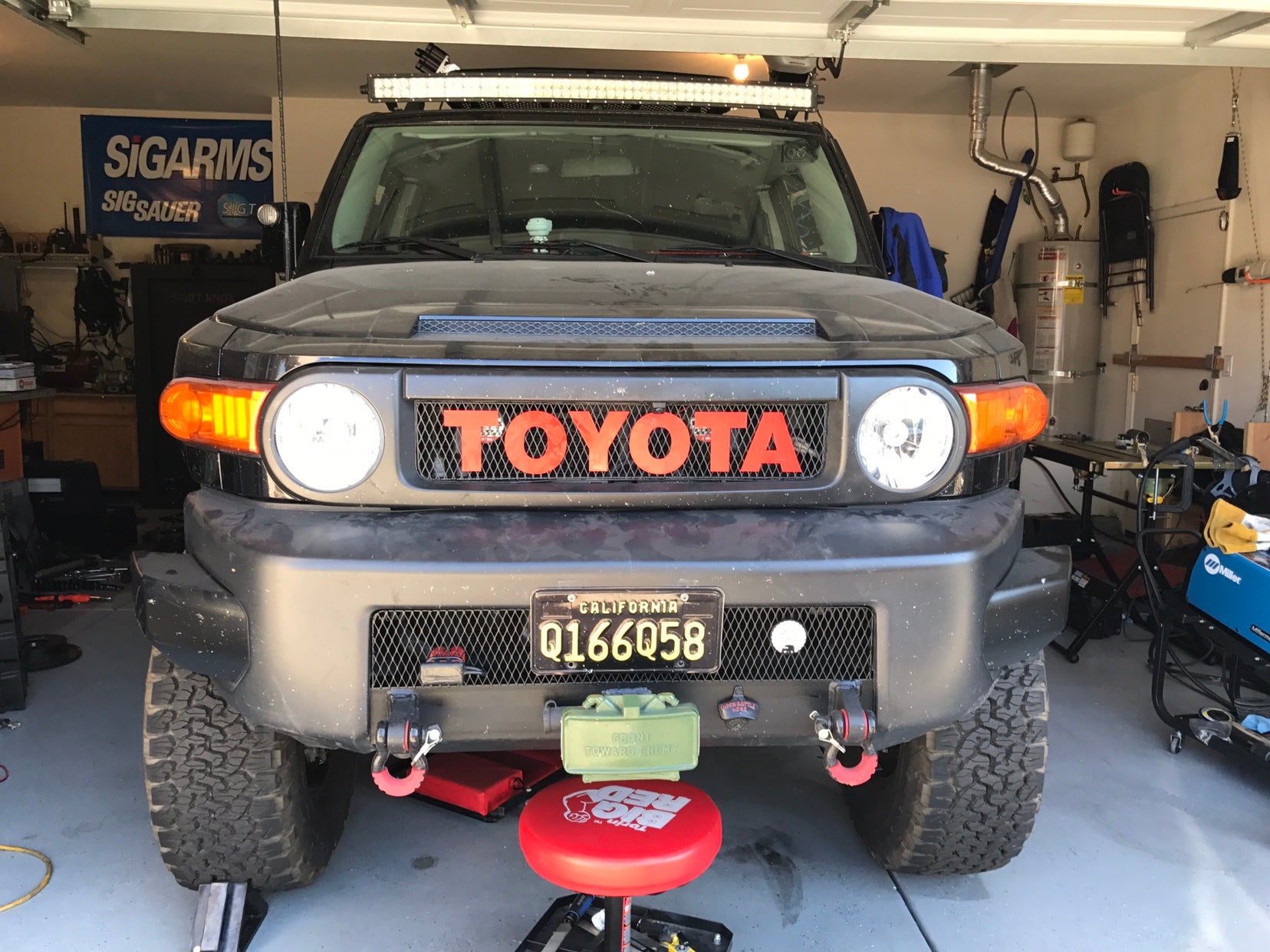 FJ Cruiser winch mount without custom bumper? | Toyota FJ Cruiser Forum