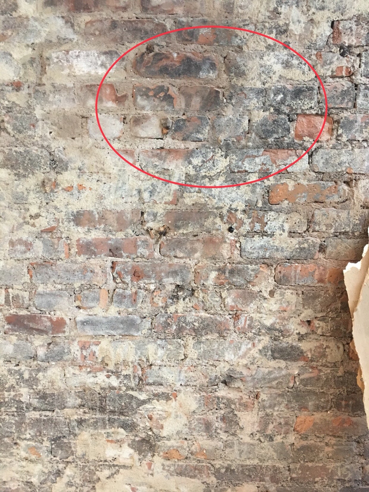 Removing stucco/cement from interior brick wall | Contractor Talk ...