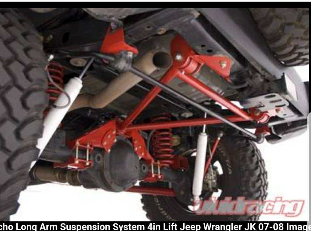 2 door stretch with reverse 4 link, trailing arms, and air shocks ...