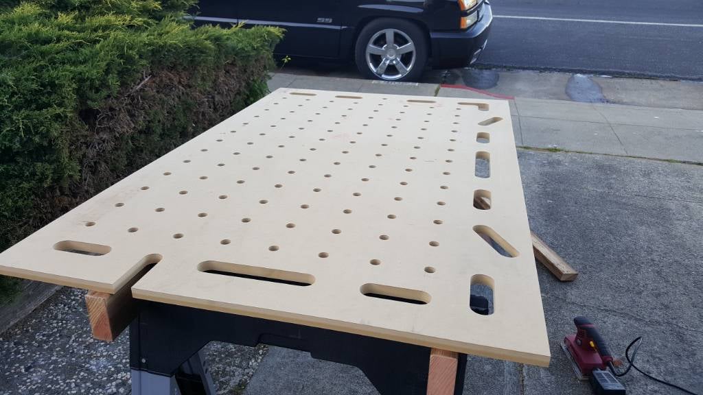 Portable dead flat work surface | Woodworking Talk