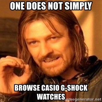 G-Shock Memes & Ads | WatchUSeek Watch Forums