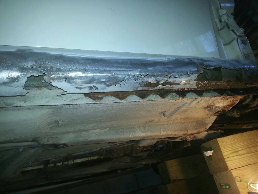 Rusted out rocker panels | VW Beetle Forum