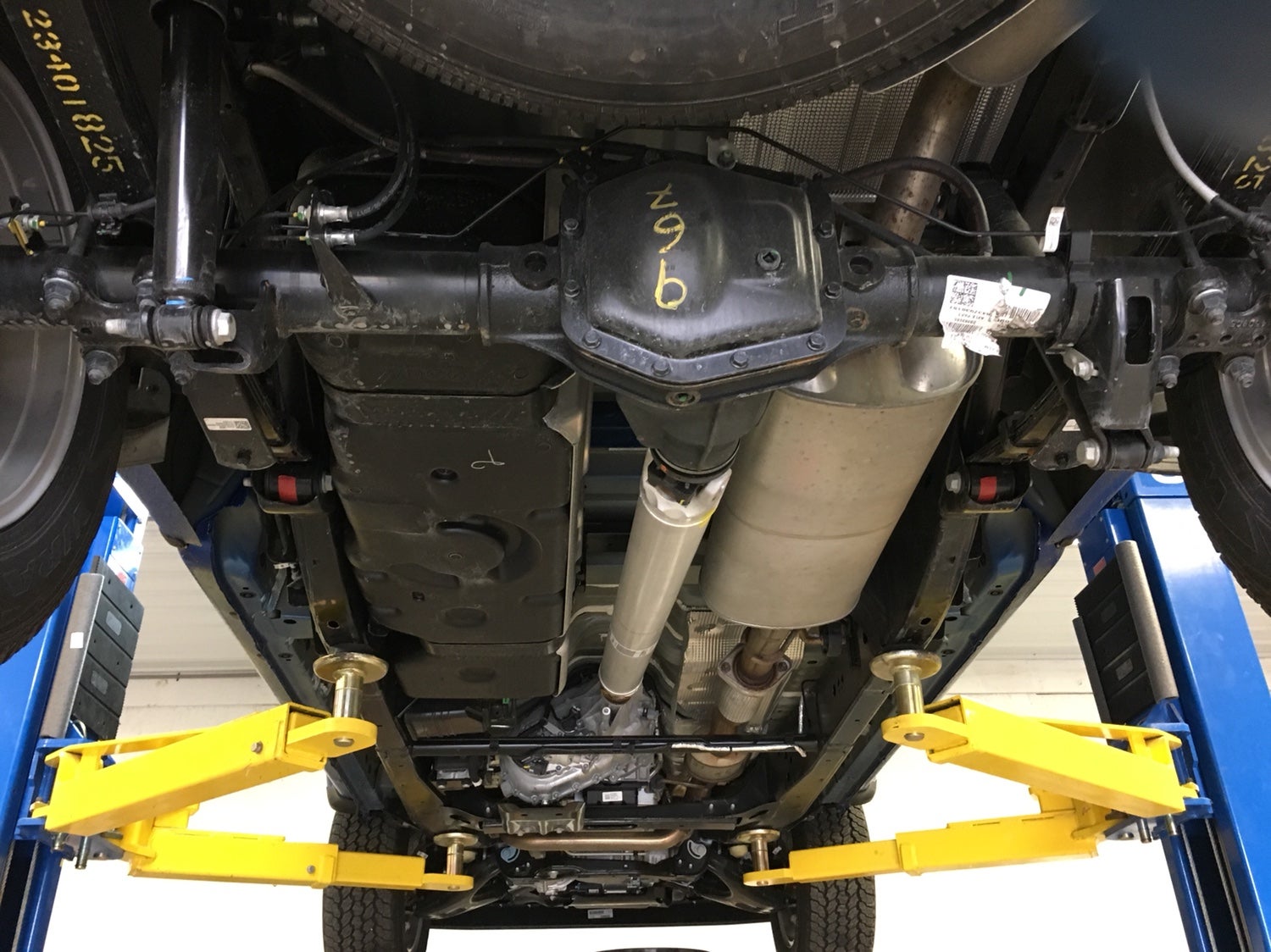 Recommended 2 post lift points | Chevy Colorado & GMC Canyon