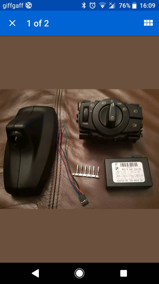 E90 RLS Retrofit Auto lights/Rain sensor | BMW Forums : BimmerForums