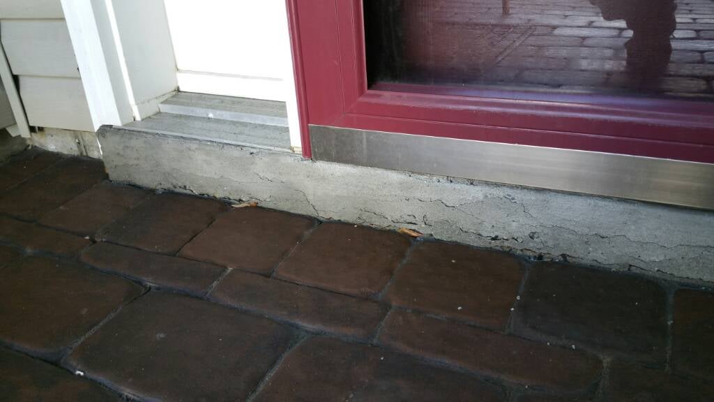 Parging at front door | Contractor Talk - Professional Construction and ...