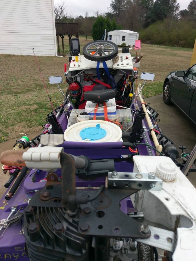 Beavertail Final Attack layout boat conversion to water jet | Duck ...