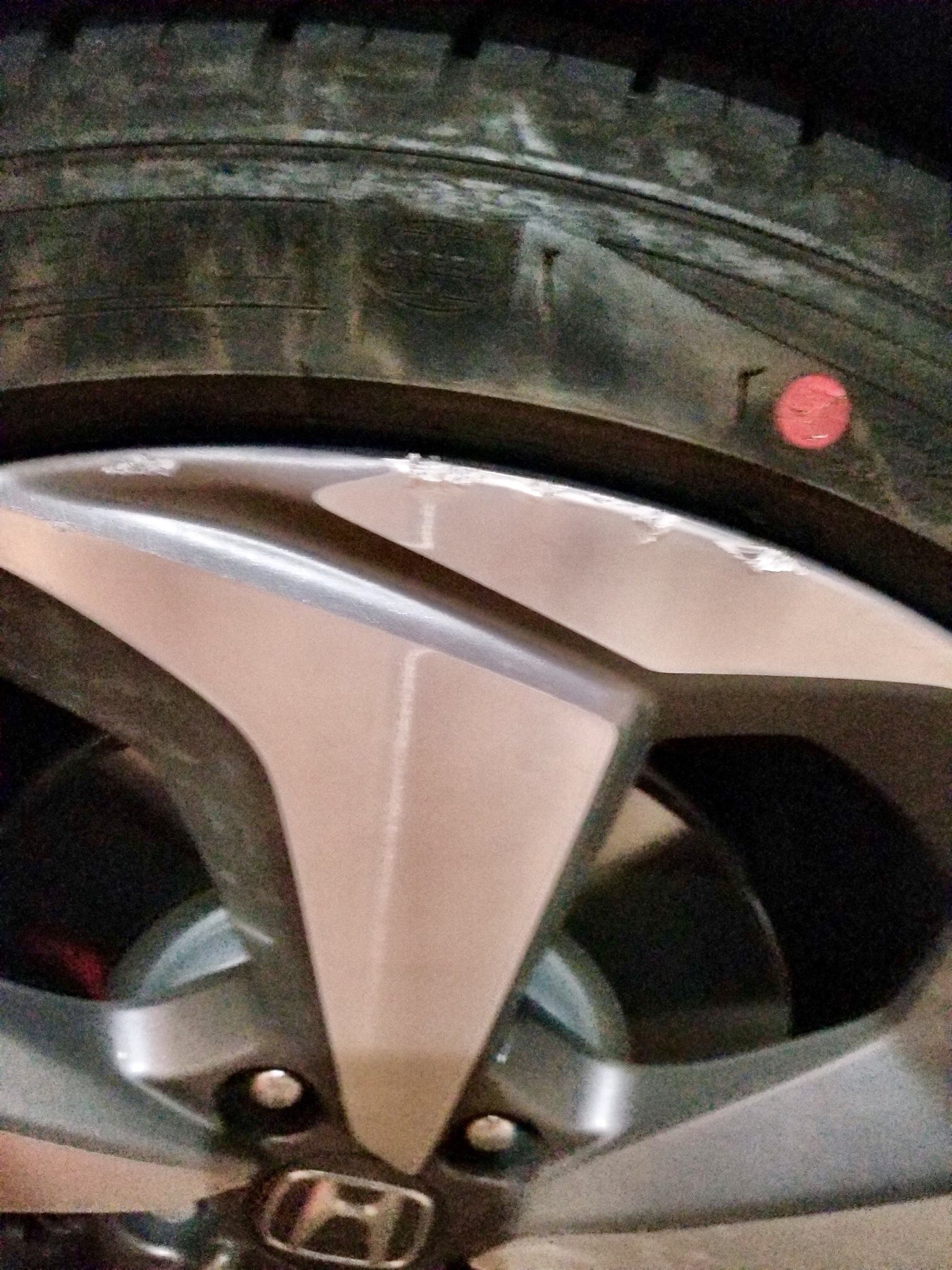 Scraped a passenger sport rim against a curb tonight.. | Drive Accord ...