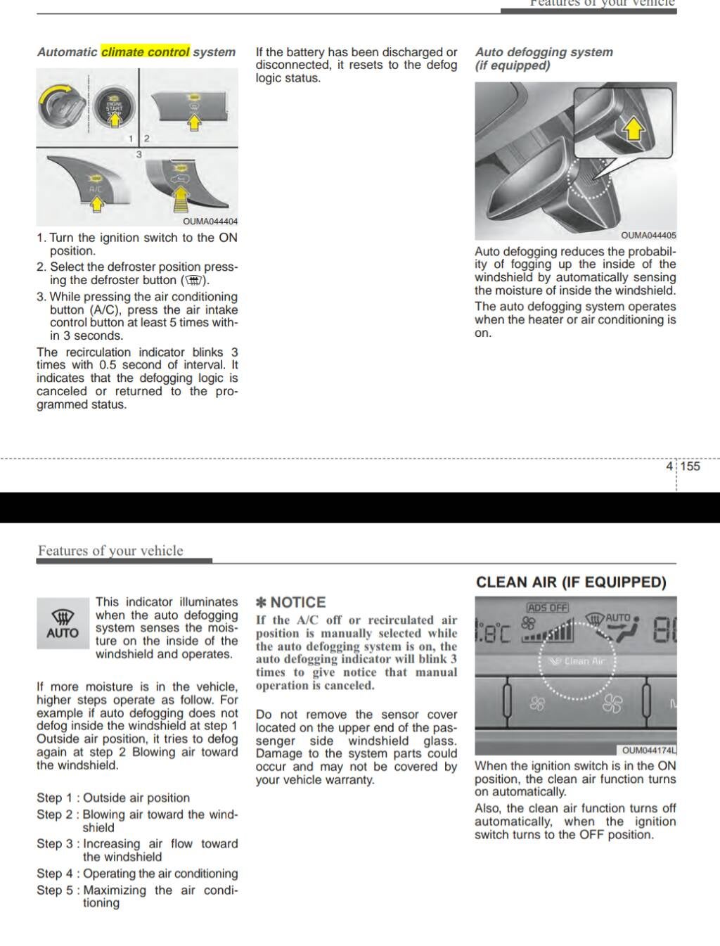 Interior Windshield Condensation | Kia Forum