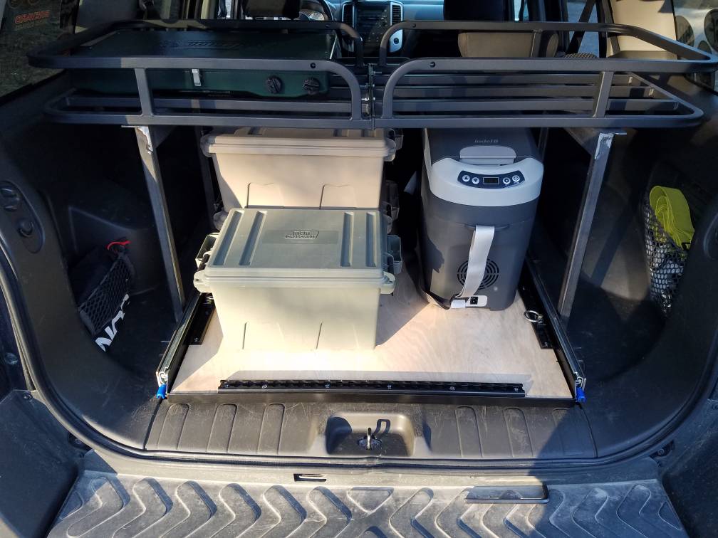 Airmapper's Rear Cargo Area Project | Second Generation Nissan Xterra ...