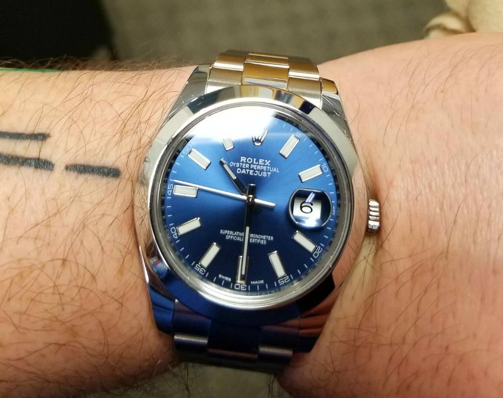Datejust 36 vs 41 Classic v Modern | WatchUSeek Watch Forums