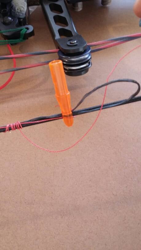 Tied nock sets and D loop | Archery Talk Forum