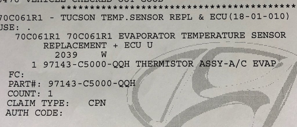 EVAP Temp Sensor Replacement Campaign | Hyundai Forums