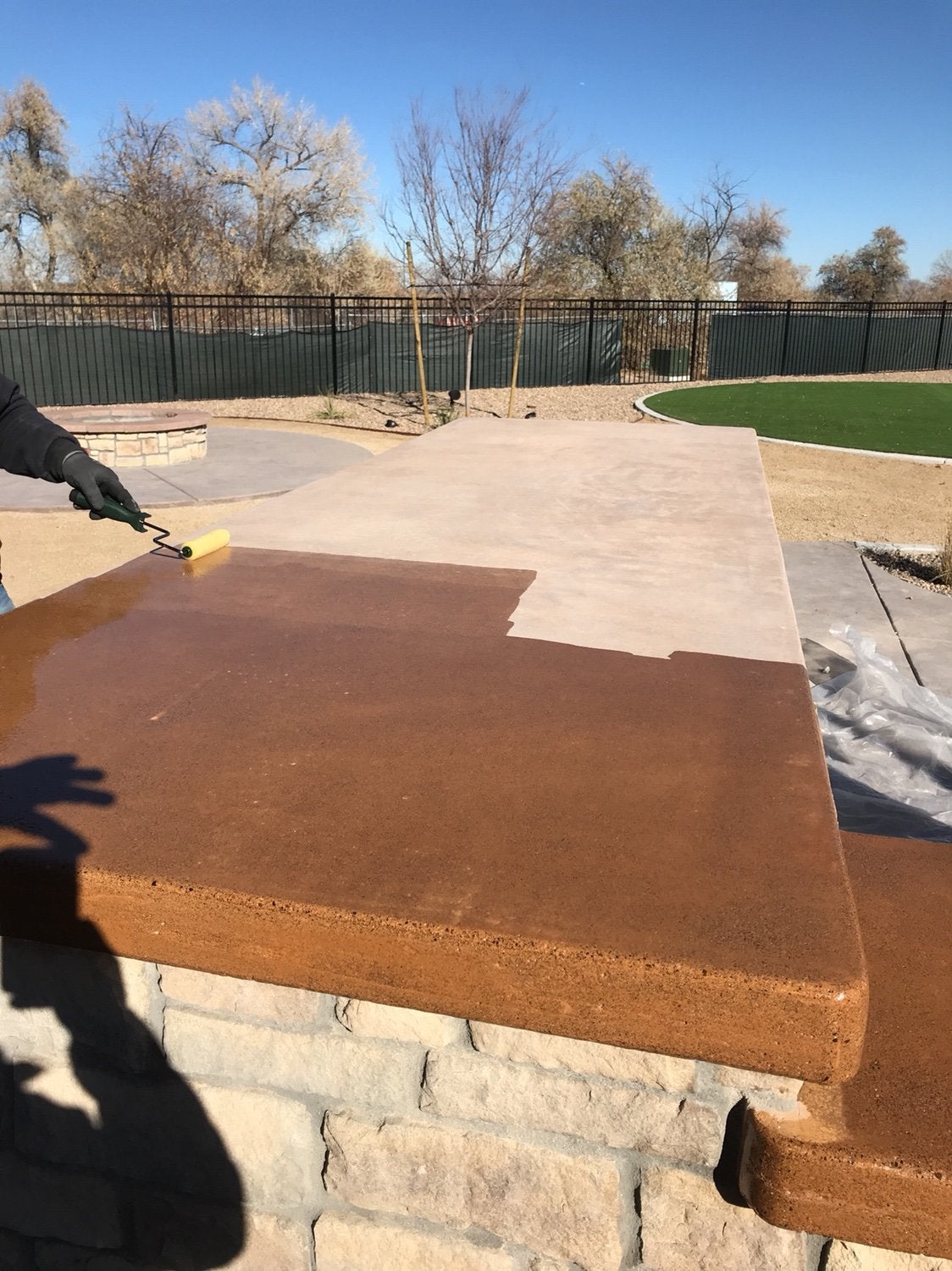 Concrete Counter top for stove | Contractor Talk - Professional ...