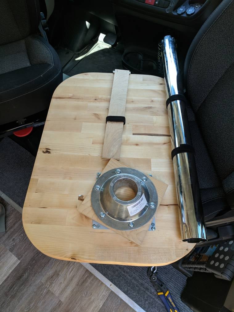 Dining Table between two swivel seats, who was it? | Ram Promaster Forum