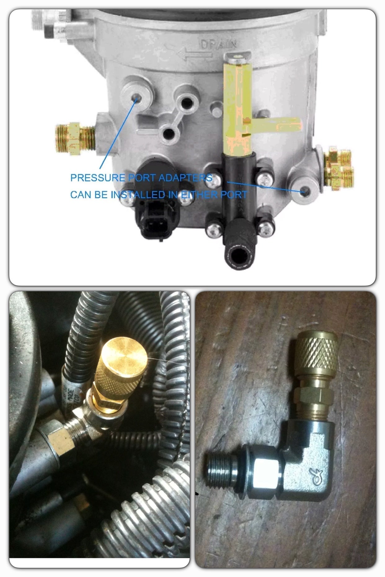 Questions about Fuel Pressure Gauge Install | Ford Powerstroke Diesel Forum