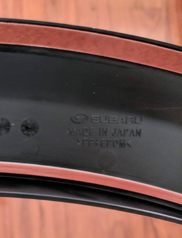 Wheel Molding JDM E2017AL000 vs USDM E201SAL000 | Page 9 | Subaru ...