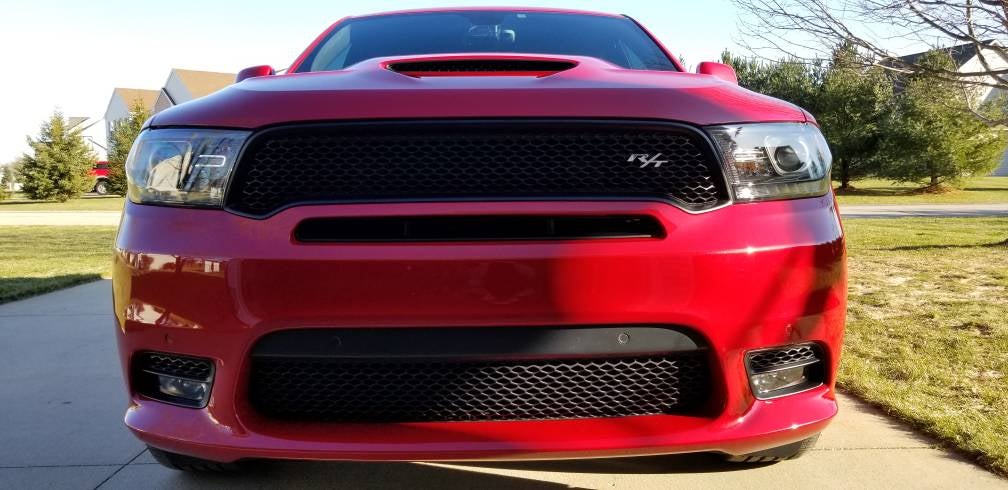 R/T badge added to front grille | Dodge Durango Forum