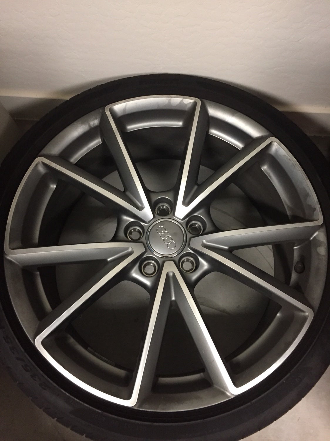 FS: Audi S3 Black Optic rims/tires | VW Vortex - Volkswagen Forum