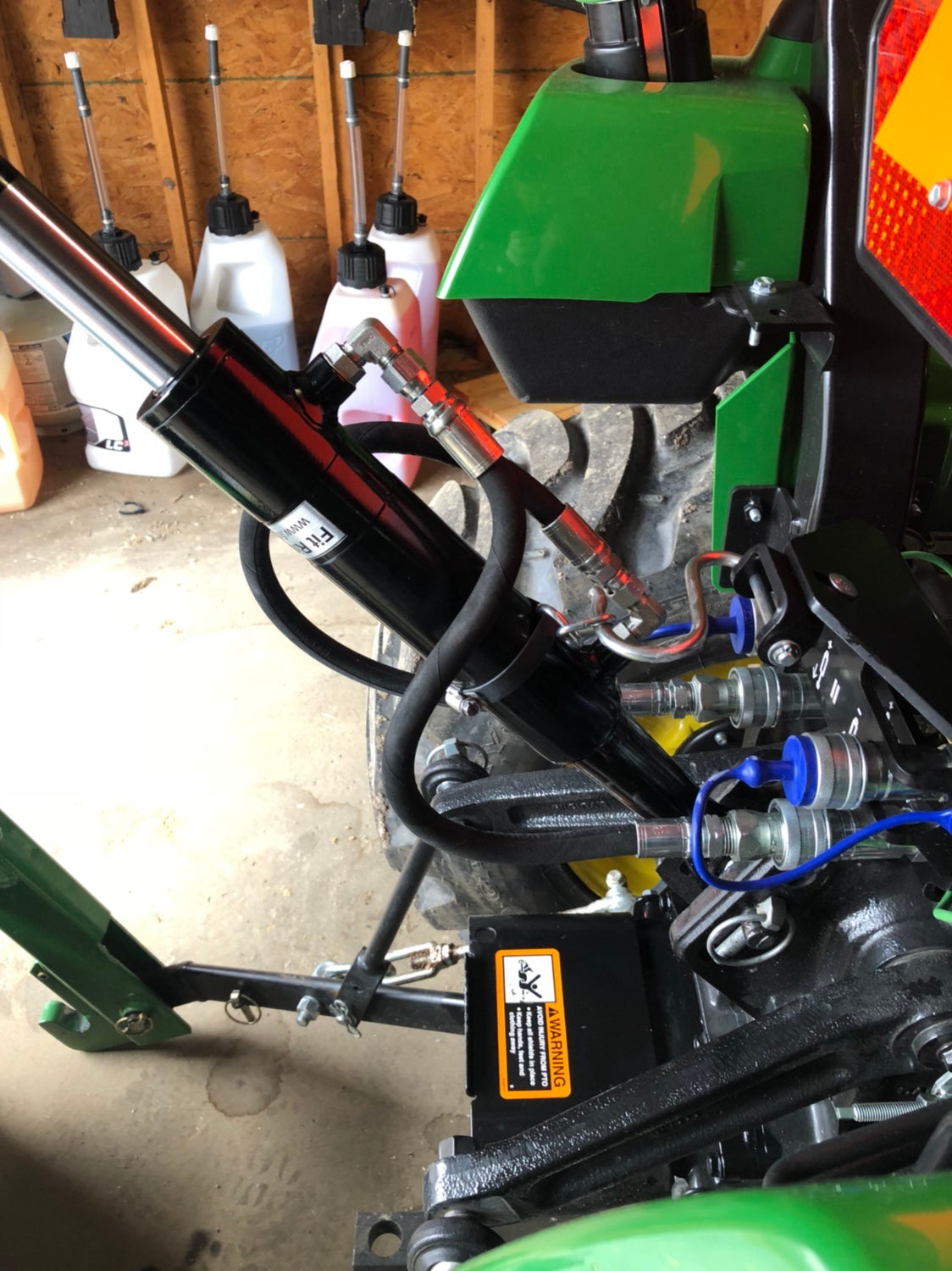 2038r dual rear SCV install | Green Tractor Talk