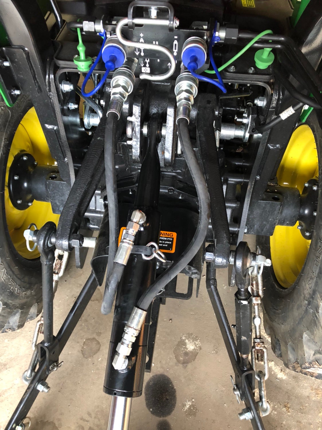 2038r dual rear SCV install | Green Tractor Talk