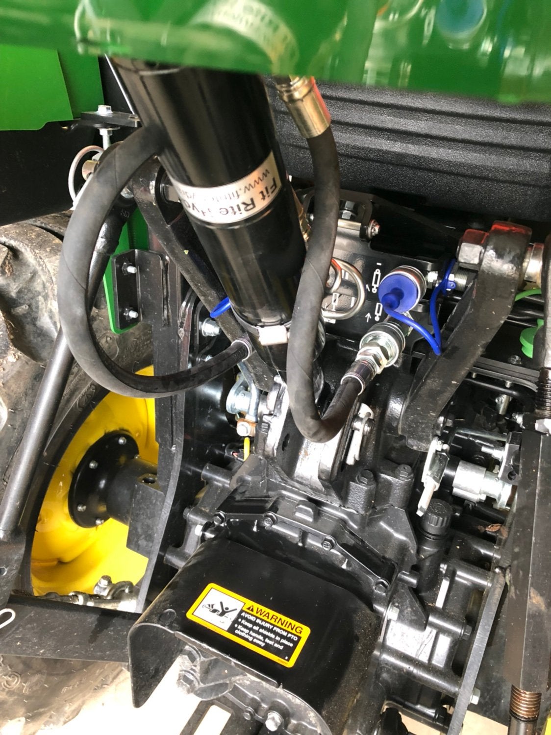2038r dual rear SCV install | Green Tractor Talk