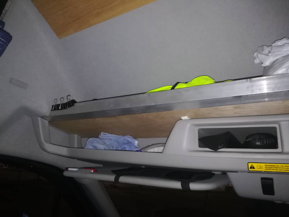 Over Cab Storage enlargement | Ford Transit USA Forum