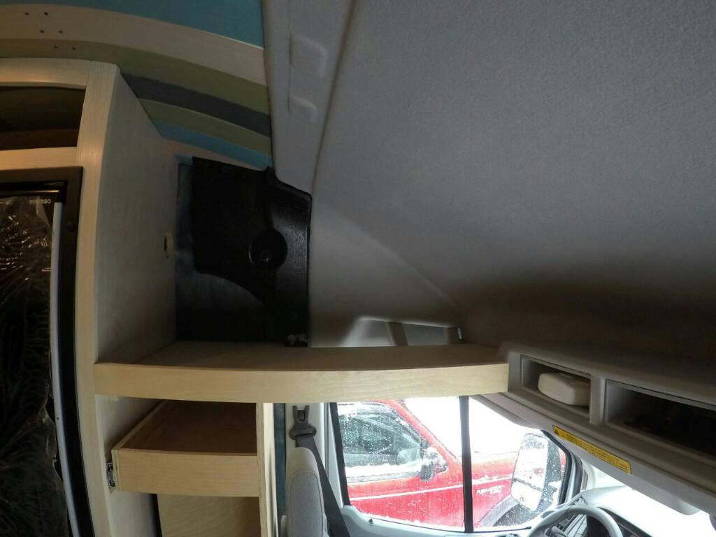 Over Cab Storage enlargement | Ford Transit USA Forum