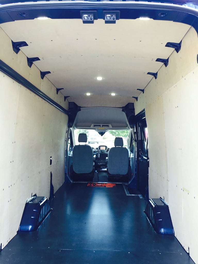 Cargo Tie-Downs - L-Track vs. E-Track vs. ??? | Ford Transit USA Forum