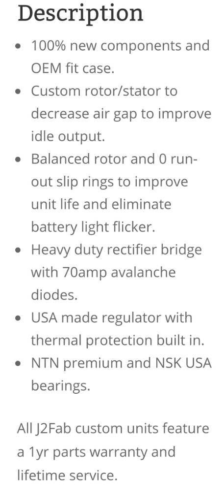 Low idle voltage... High output alternator | Lightning Rodder