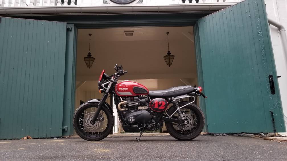 Custom SS Number Plate ideas | Triumph Rat Motorcycle Forums