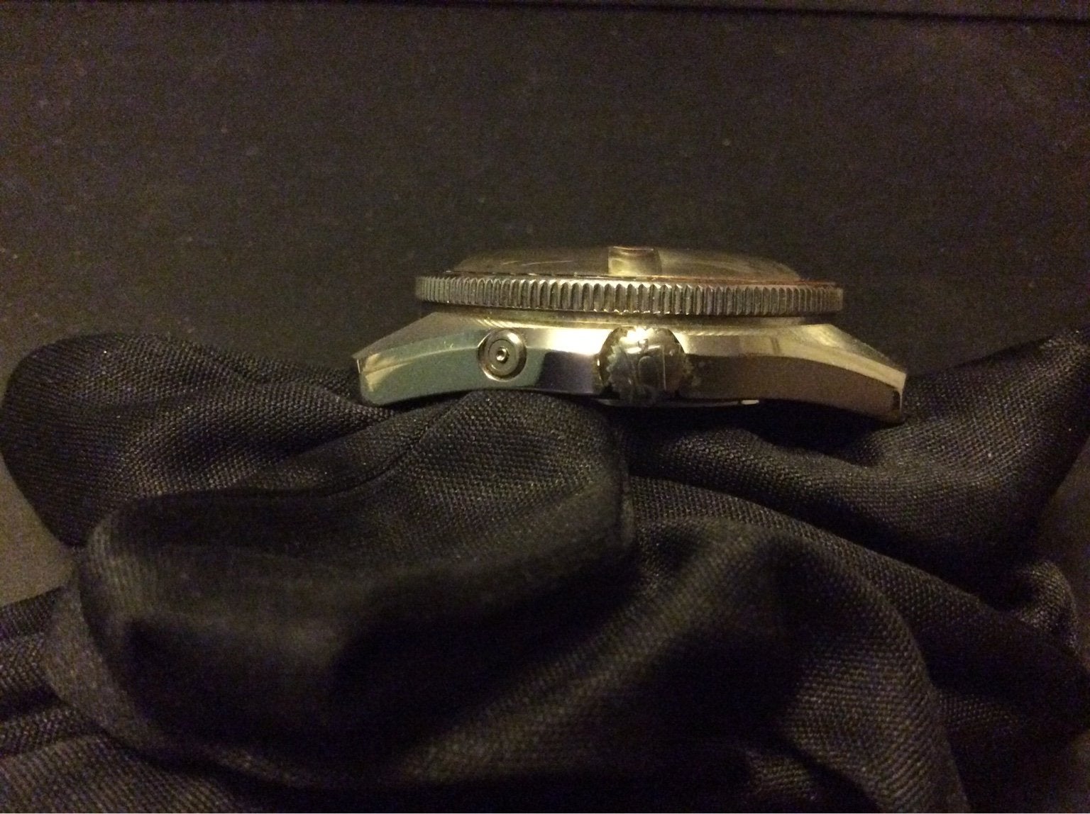 1979 Bulova N9 Accutron 666ft Dual Day Dive Watch Devil Diver ...