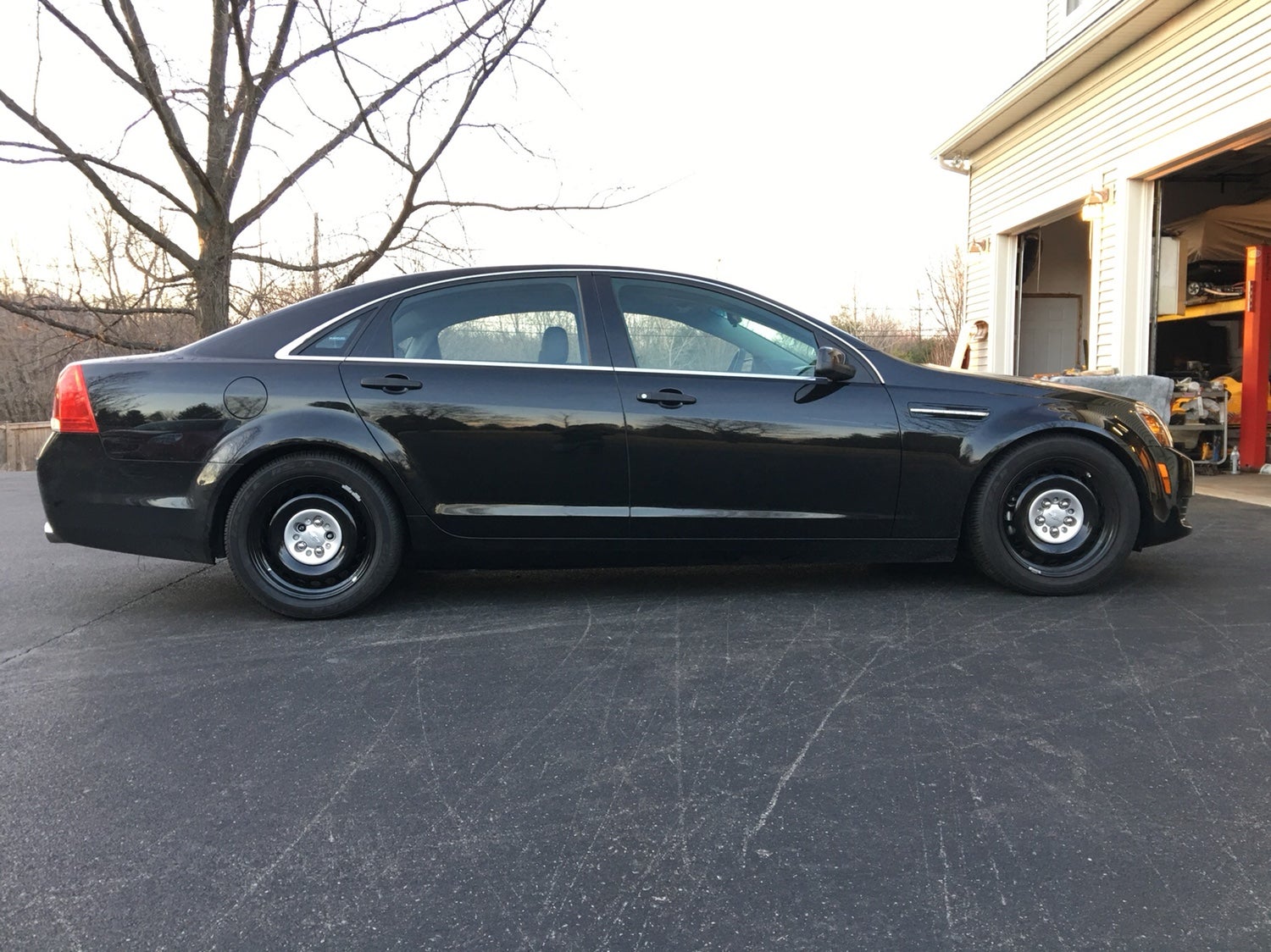 SS with Police wheels | Chevy SS Forum