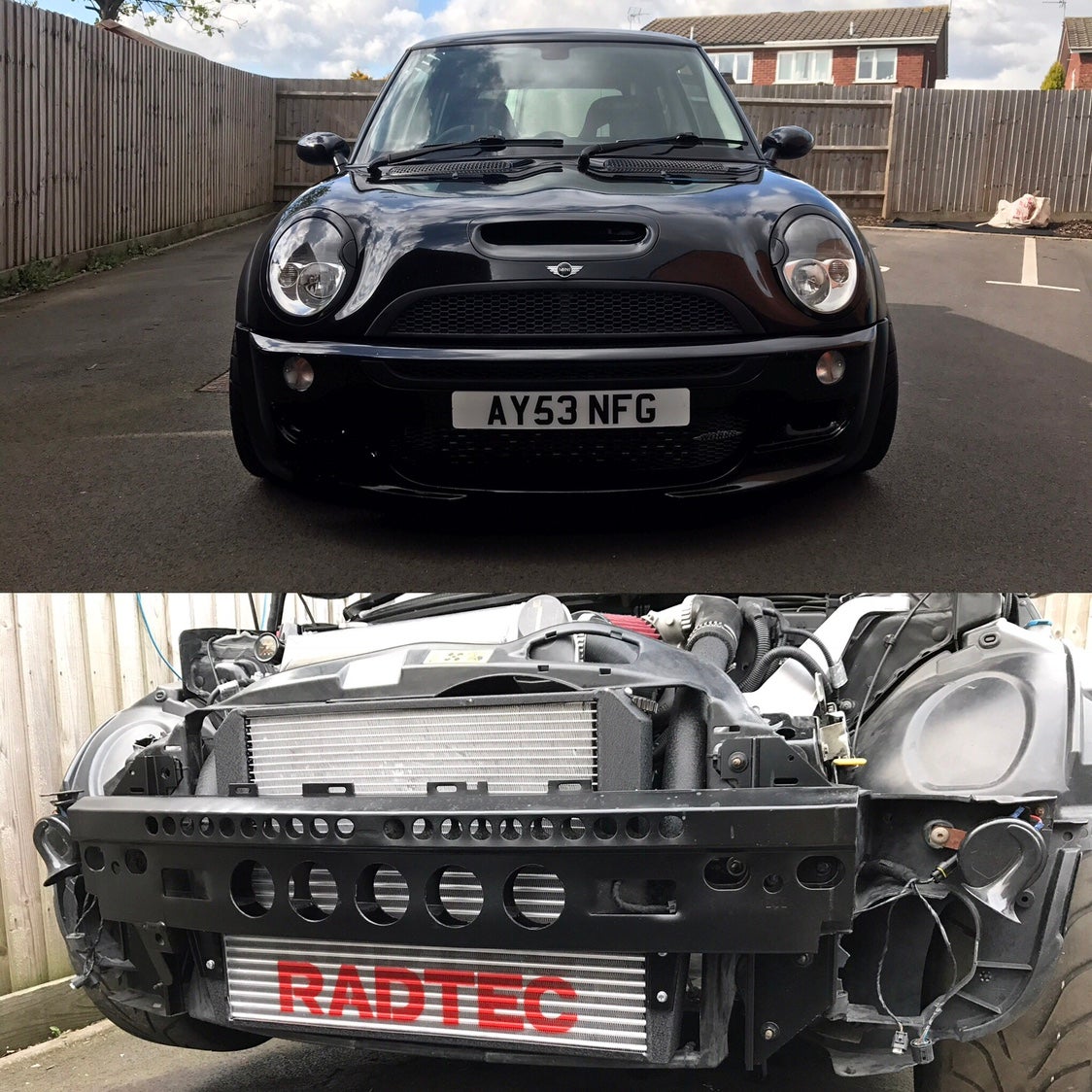 R53 turbo kit + RMW inlet manifold | MiniTorque.com