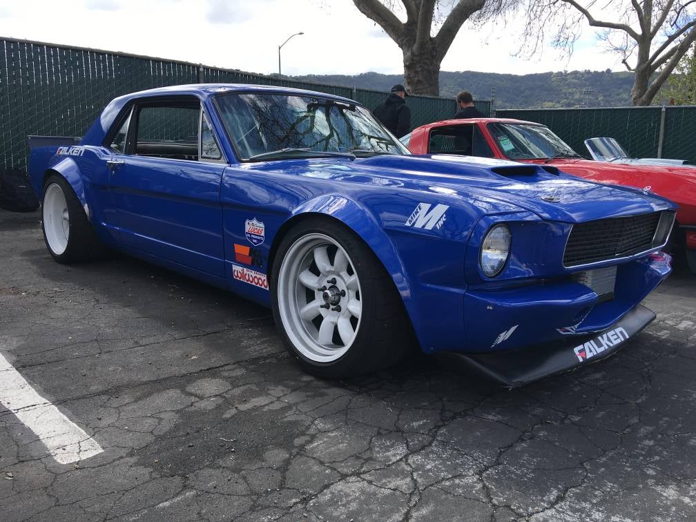 Mike Maier 66' "Old Blue" tire and rim size? | Vintage Mustang Forums
