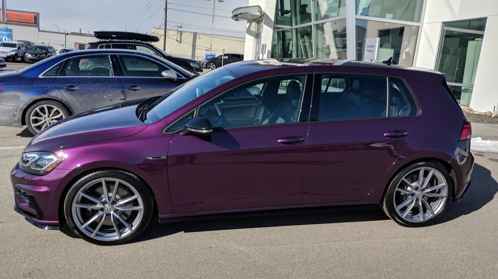 2018 Golf R - Deep Violet Pearl | VW Vortex - Volkswagen Forum