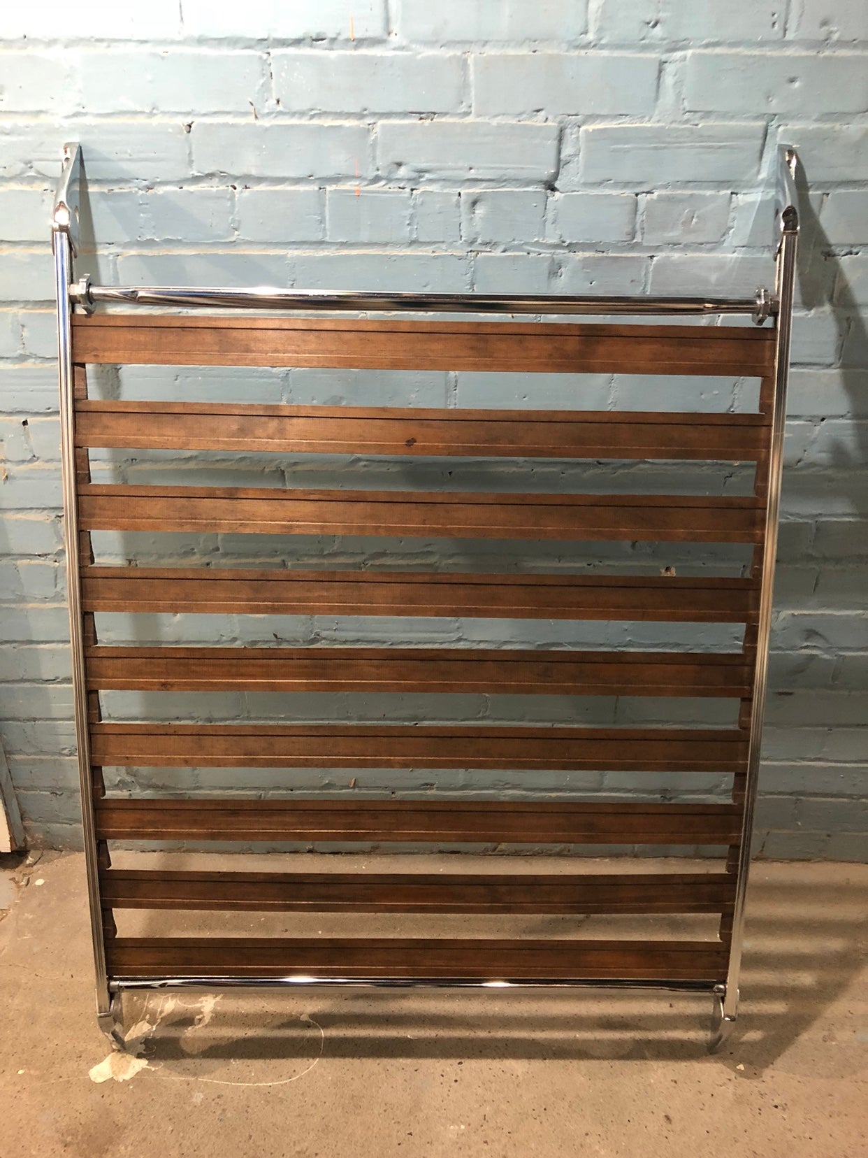 MK1 dealer installed accessory chrome roof rack w/ wooden slats | VW ...