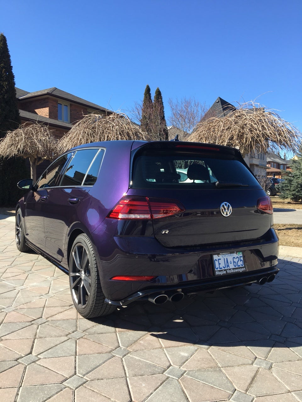 2018 Golf R - Deep Violet Pearl | VW Vortex - Volkswagen Forum