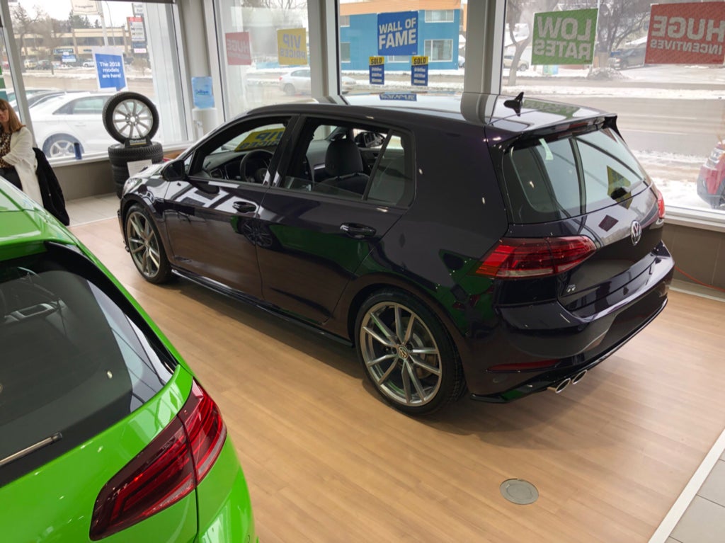 2018 Golf R - Deep Violet Pearl | VW Vortex - Volkswagen Forum
